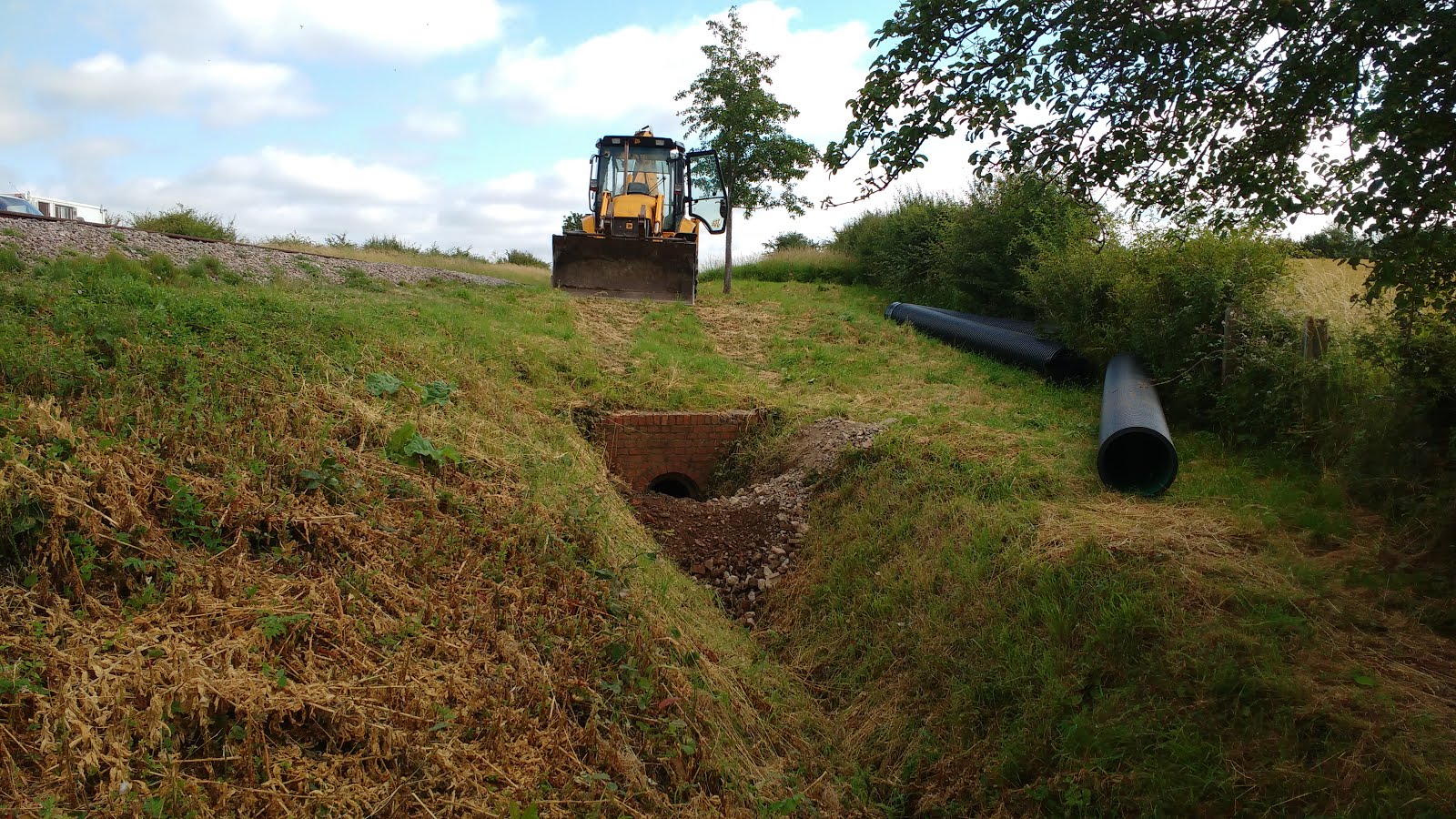 GWSR Estates Management — Drainage: Stanton concrete stomp - a new craze