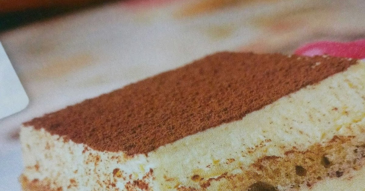 Resepi Kek Tiramisu Mudah