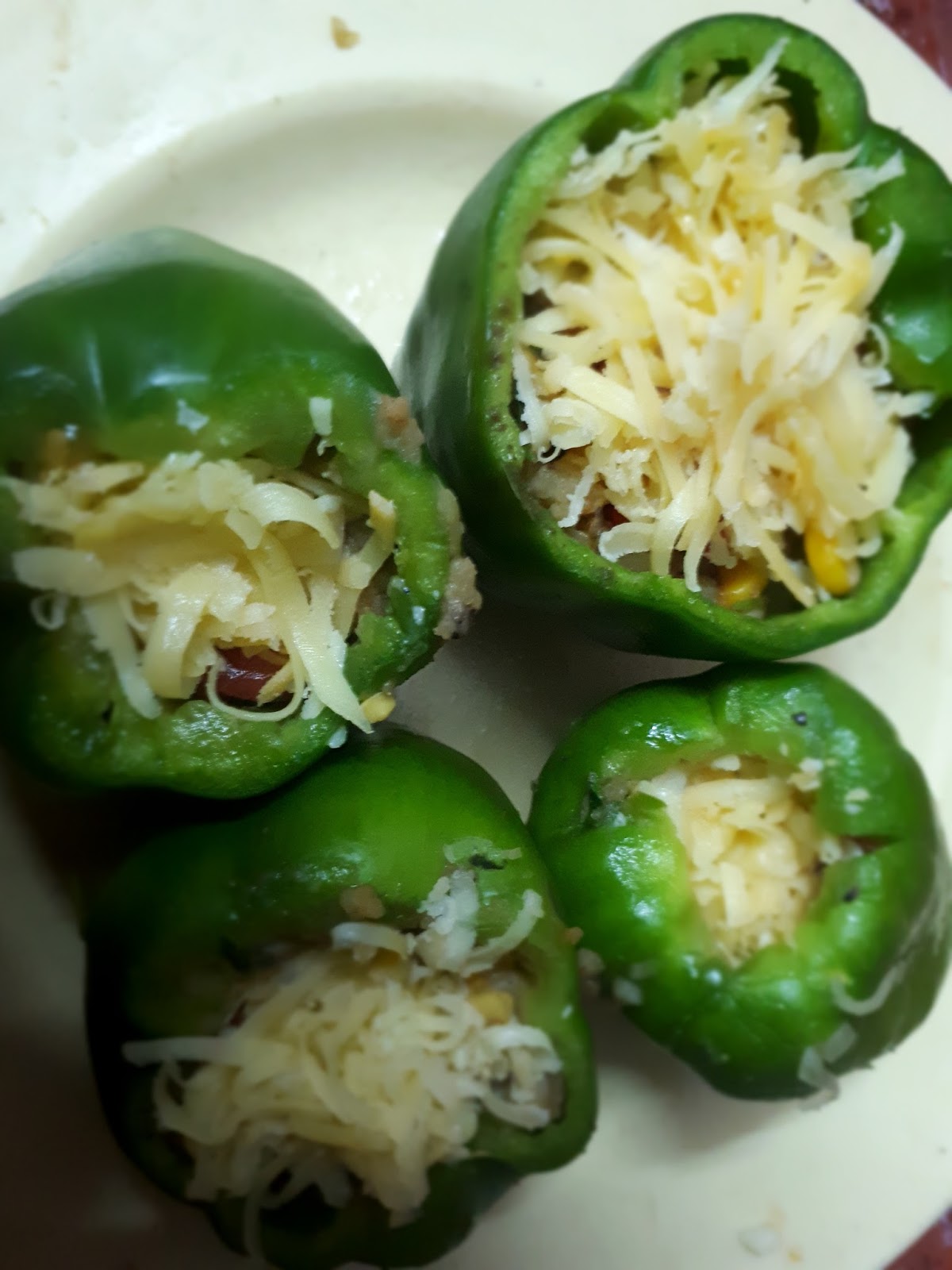 SNACKS-stuffed capsicum