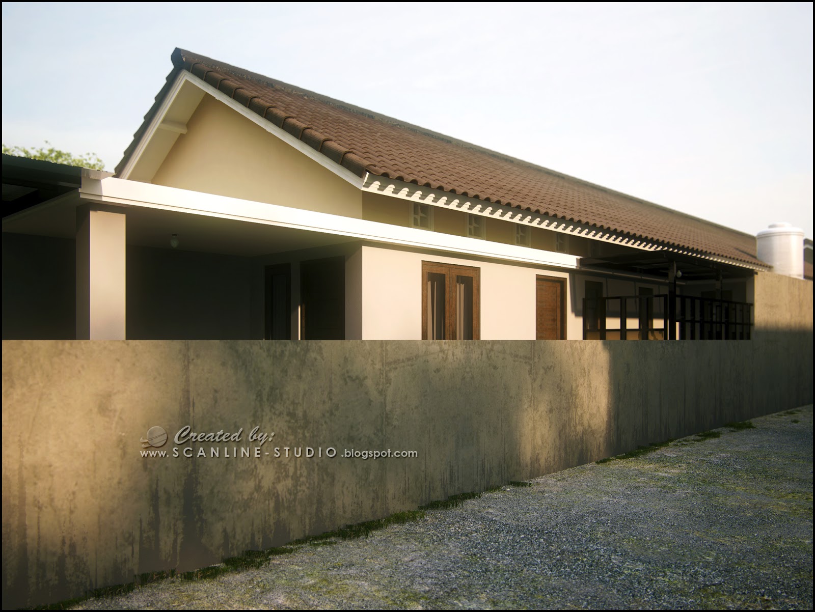 Scanline Art Gallery: KOST (Boarding House)