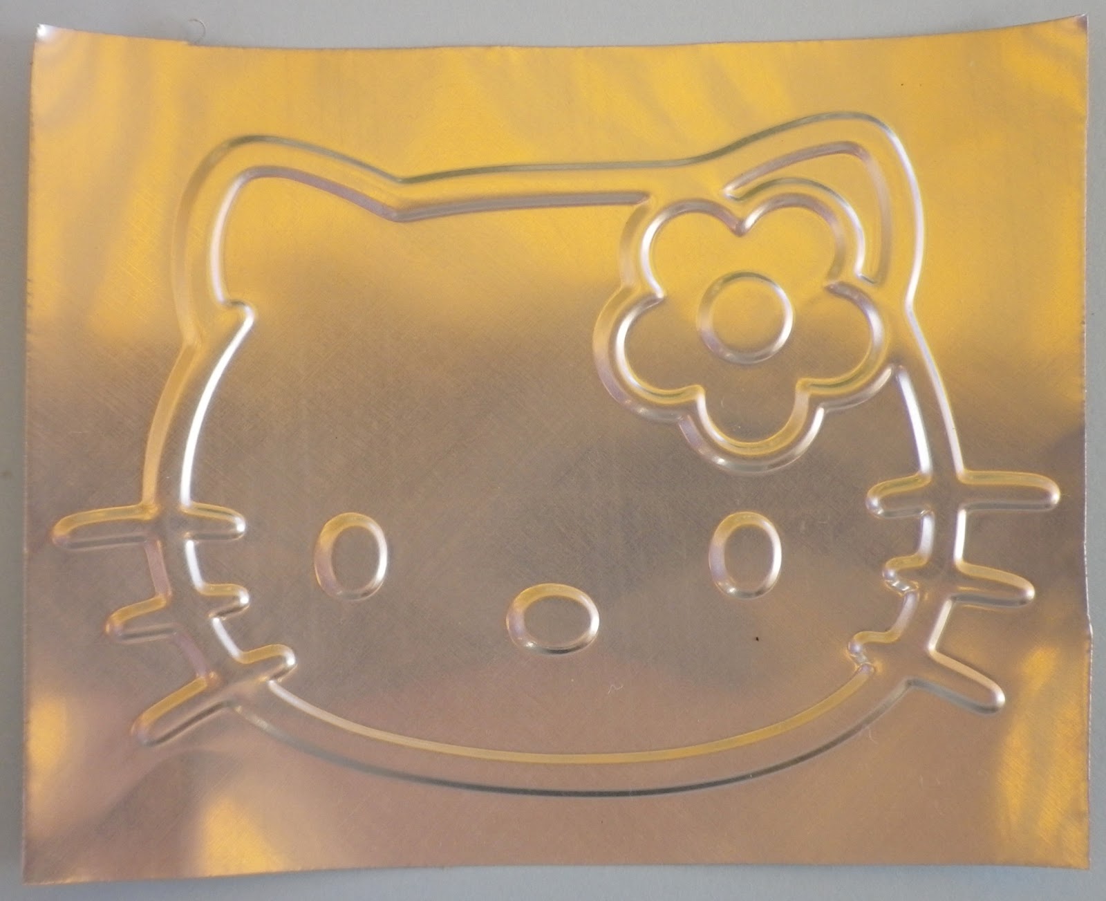 "Las manualidades de Ana Victoria" - Anaddaya -: TEXTURA EN ALUMINIO DE ...