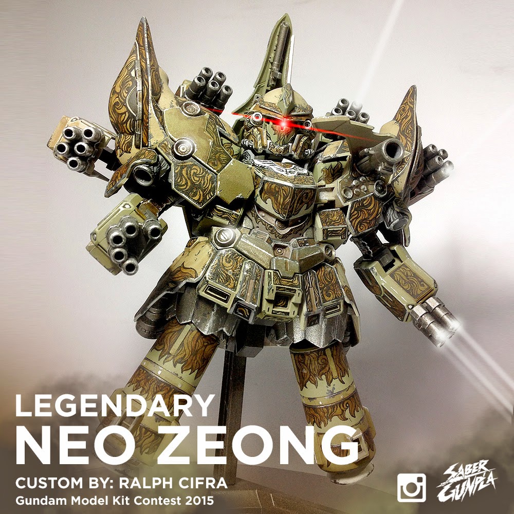 Painted Build: SD NZ-999 "Legendary" Neo Zeong
