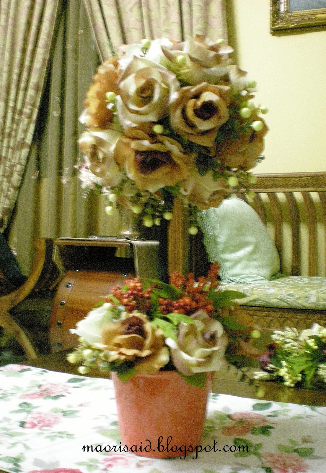 Mori's Kitchen: Gubahan bunga untuk kawan