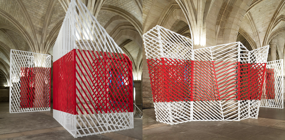 Paris-bise-art : Anamorphose de Georges Rousse