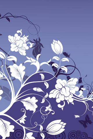 iPhoneZone: Floral Patterns Wallpapers for iPhone