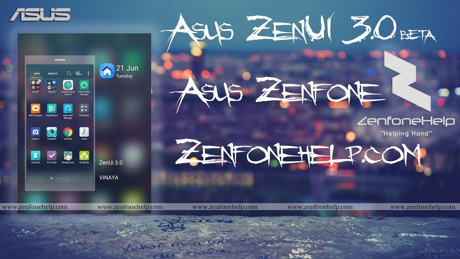 ZenUI3.0 for All Zenfone Devices - Materi Sekolah