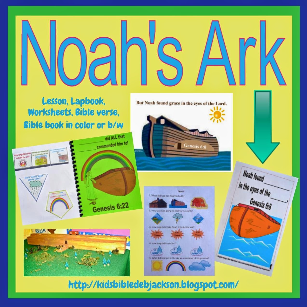 Bible Fun For Kids: Noah Preschool Projects
