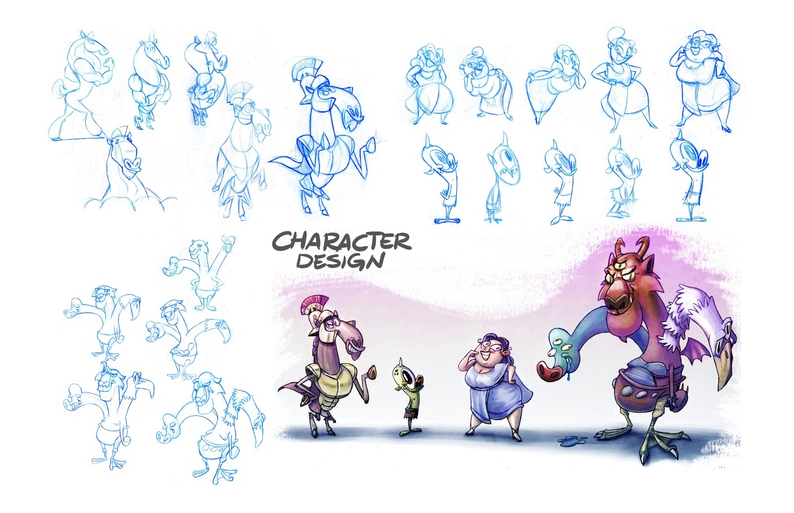 Arash Rod's Art: Character Designing Portfolio