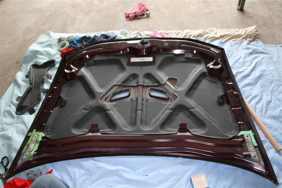 Aircraft firewall material hood liner insulation pad for Mustang ...
