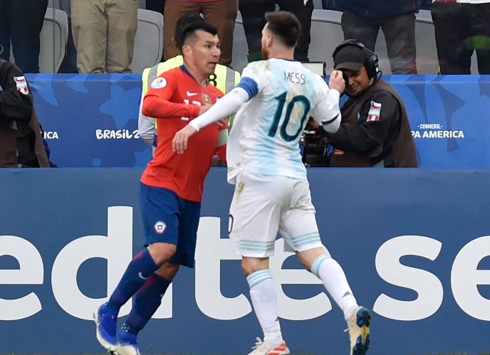 La Argentina es tercera de la Copa América derrotando a Chile y hubo ...