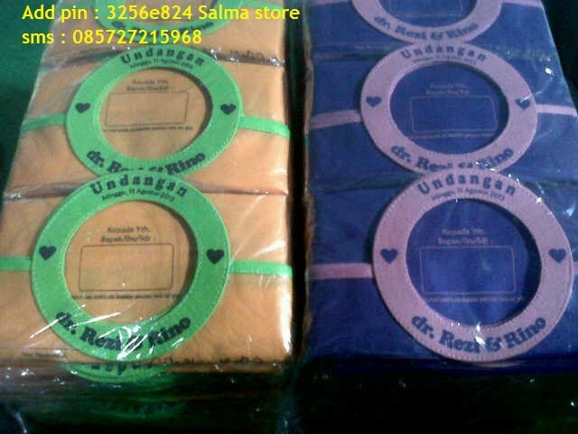 KOLEKSI PESANAN UNDANGAN ELEGAN BULAT JUNI- AGUSTUS