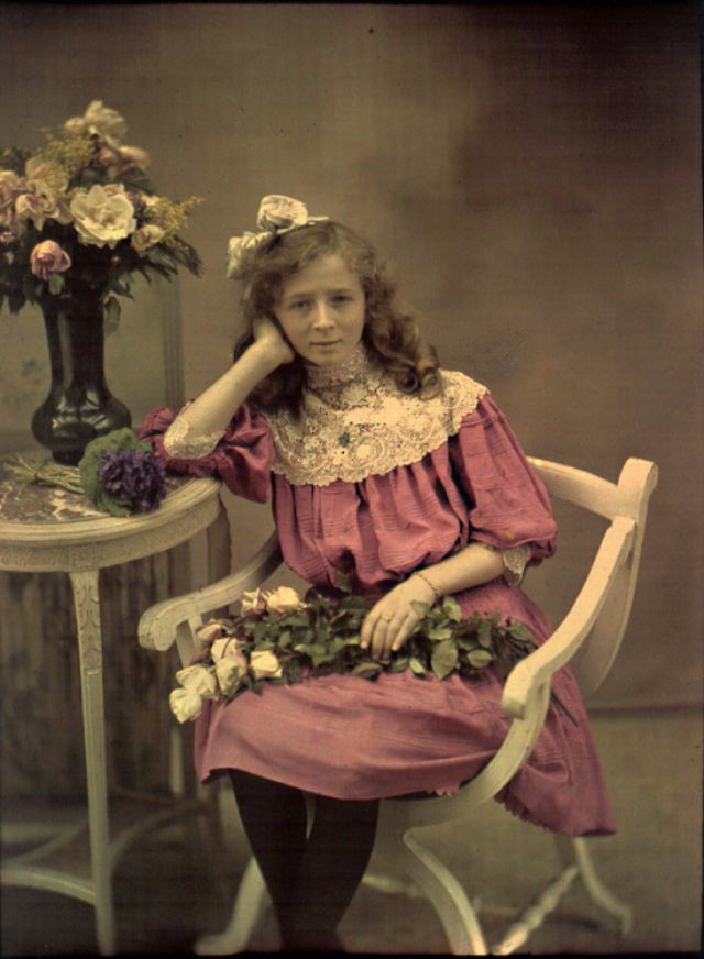 Women in Early Color Photography: 41 Stunning Pictures of Edwardian ...