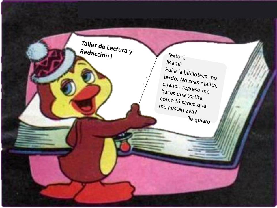 Elaborando Textos Personales: EJEMPLOS