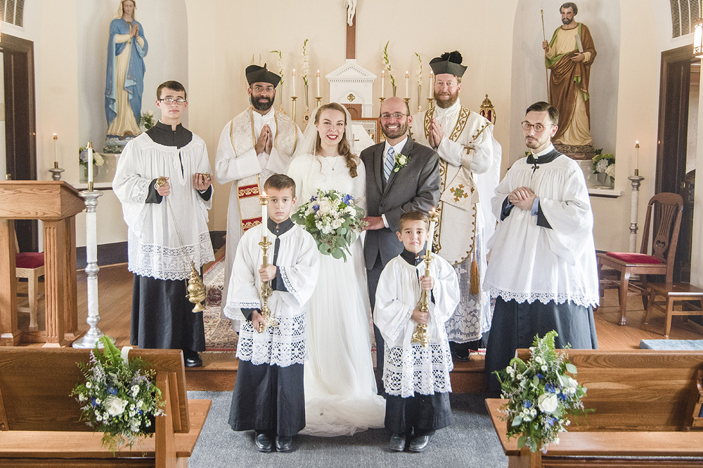 Traditional Catholic Wedding in Maryland | Donald and Caitlin ...