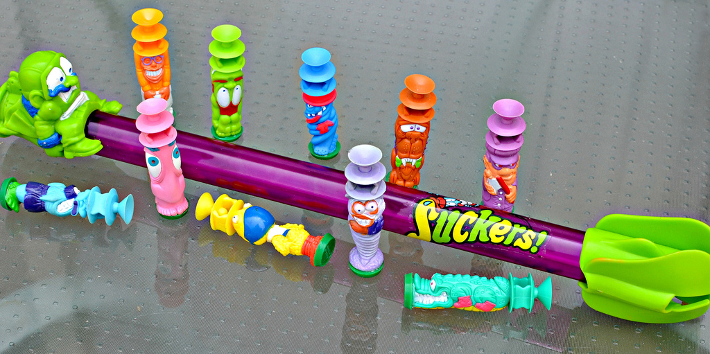 Little Weirdos: Mini figures and other monster toys: Suckers! (LJN Toys ...