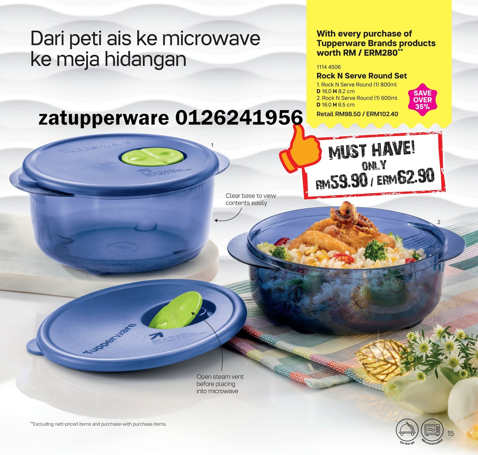 Za Tupperware Malaysia : Catalogue 1st April - 30th April 2019