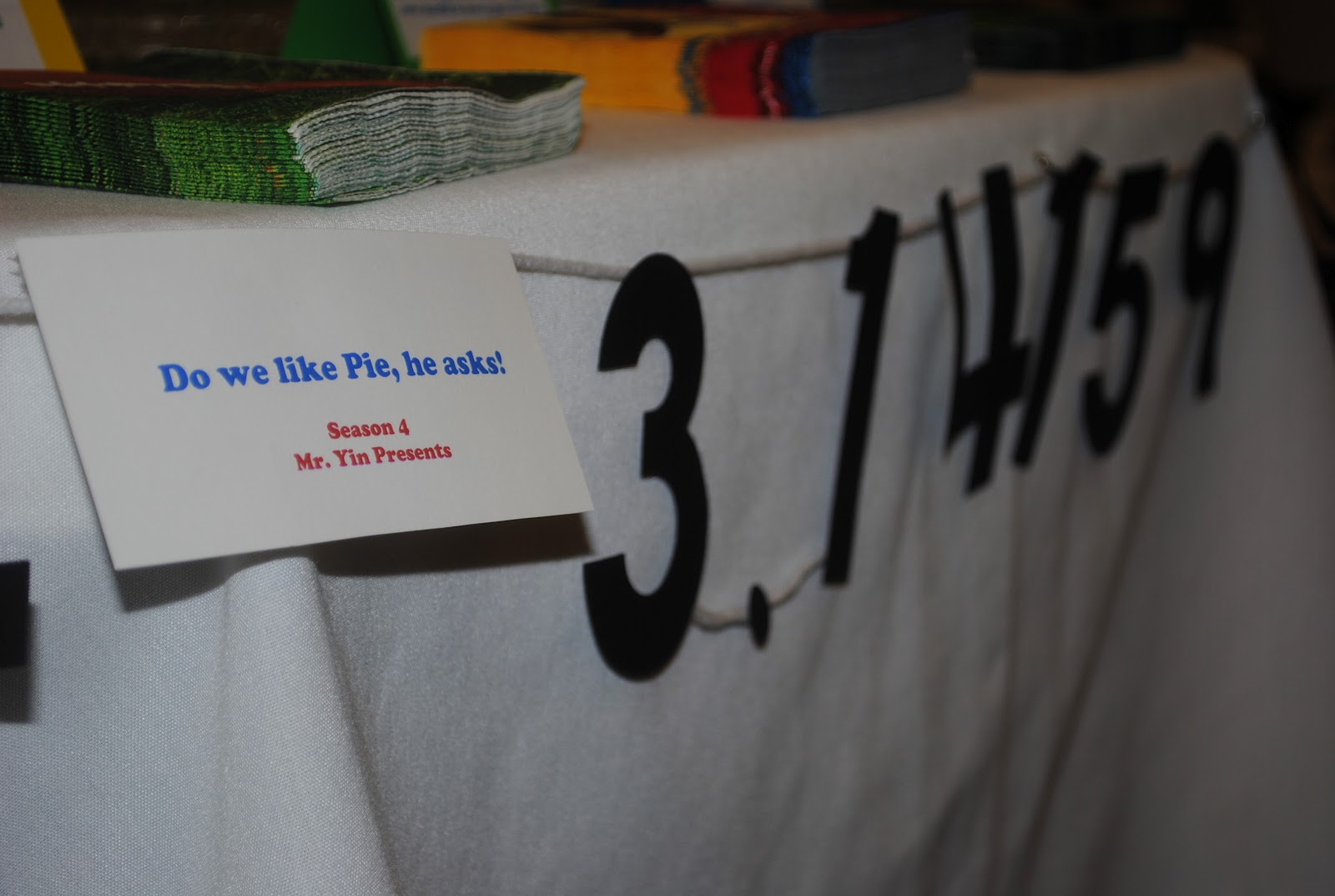 i thought of it second.: psych party.