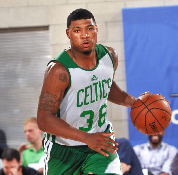 Vets telling Marcus Smart to keep shooting