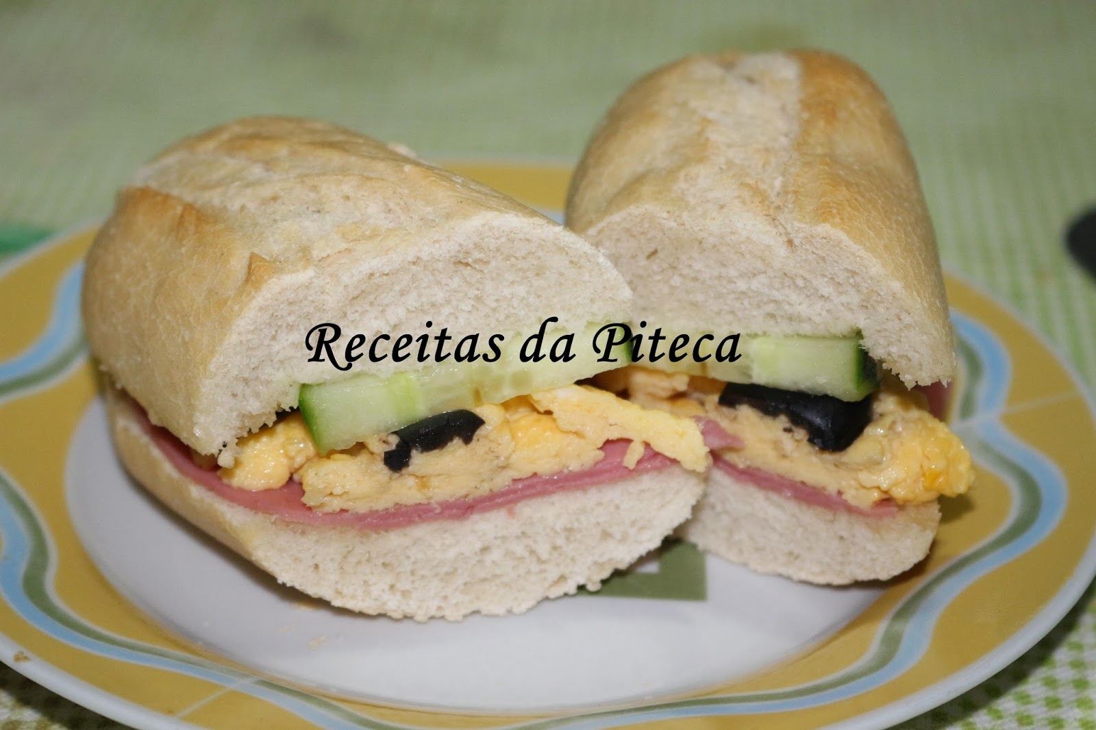 Sandes de ovo mexido- Dia um... Na cozinha | Receitas da Piteca