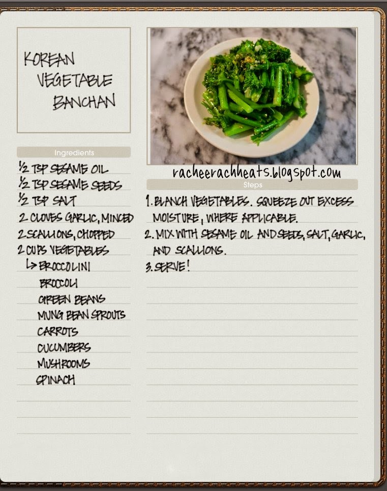 How To: Make Korean-Style Vegetables