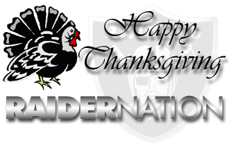 RaiderLegend: Happy Raiders Thanksgiving