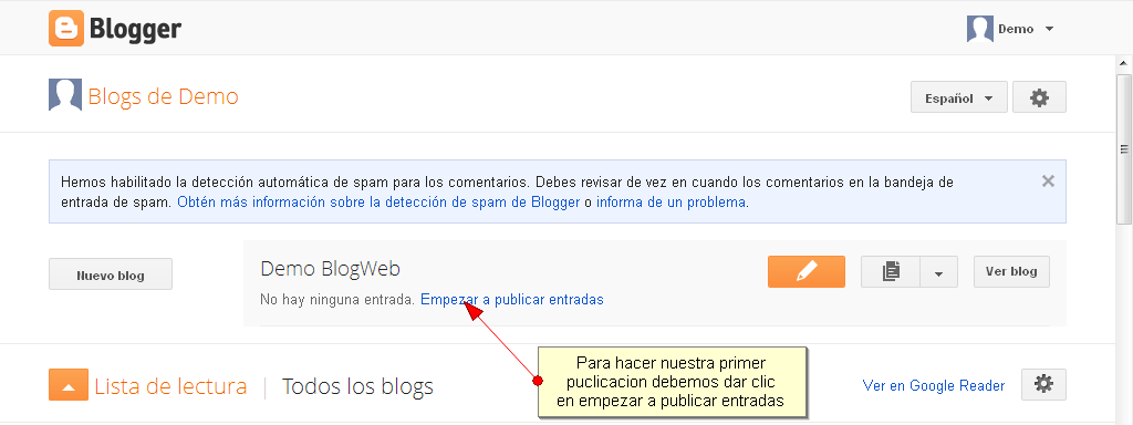 SuárezWebs: Crear una página web en BLOGGER