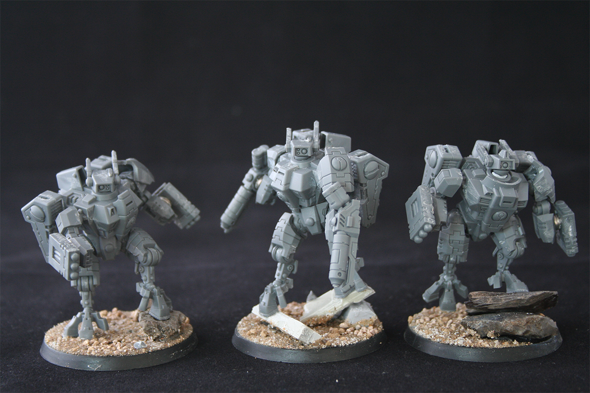 Commission: Tau Farsight Crisis Suit Bomb : GRIM DARK REALMS