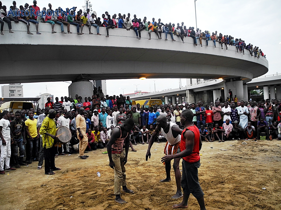 Dambe: A Game Of Relaxation For The Northerners In Obalende - Photos ...