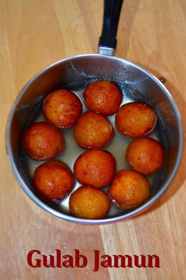 Veggie Platter: Gulab Jamun (Khoya Version)