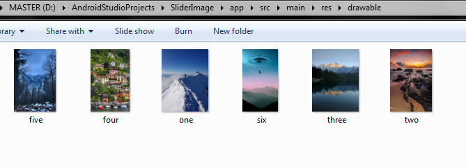How To Create Images Slider In Android How To Tutorials And Source Code By Tuts Code