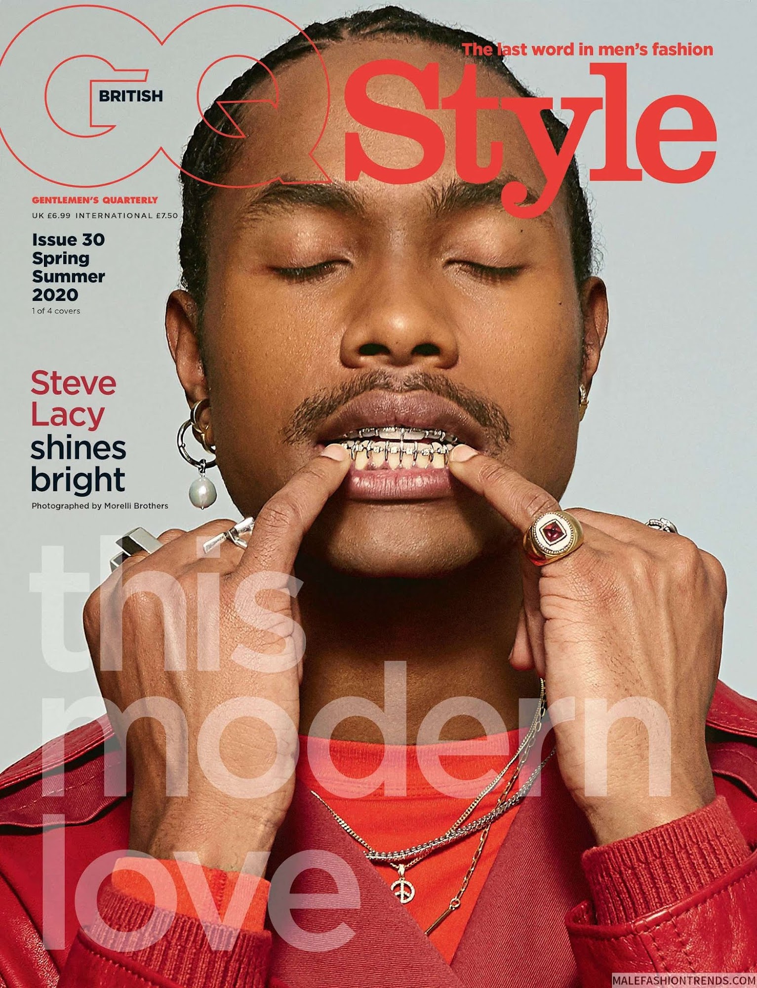 Steve Lacy para British GQ Style en fotos de los Morelli Brothers