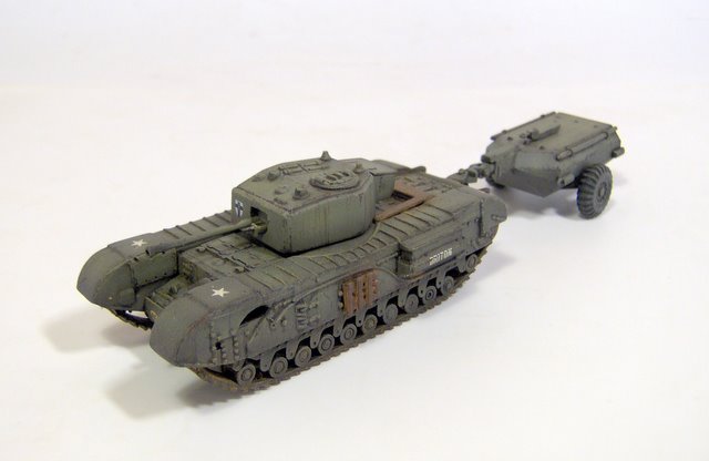 Gulumik Military Models: Churchill Crocodile 1/72 Airfix - Gallery