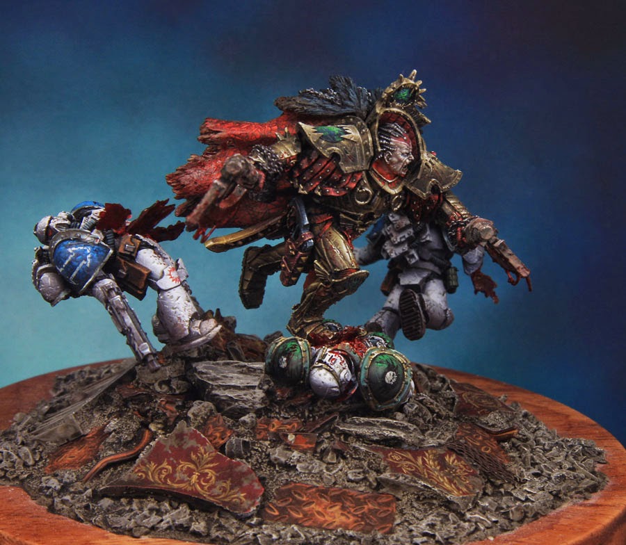 Serpentarium: Angron primarch of the World eaters.