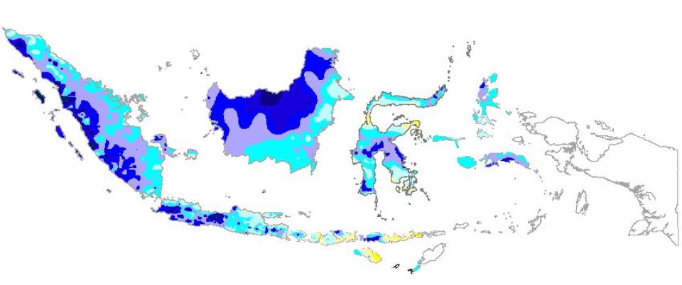 geografi lingkungan: Data Iklim & Peta Curah Hujan Indonesia
