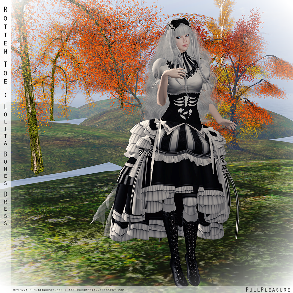 Bishie Style SL: Rotten Toe: Lolita Bones Dress