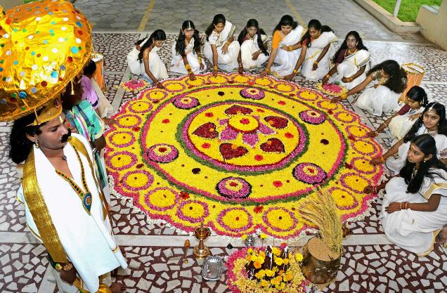 Tamil Nadu Different Photographs: Onam Celebration In Tamilnadu