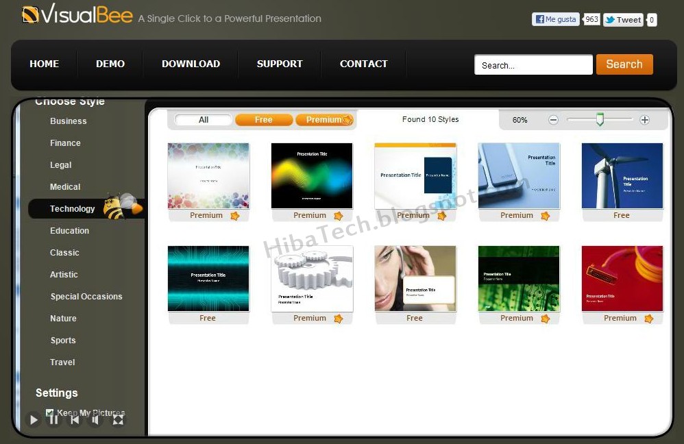 {{HibaTech - هبة تيش}}: VisualBee، تحسين العروض التقديمية لـ PowerPoint