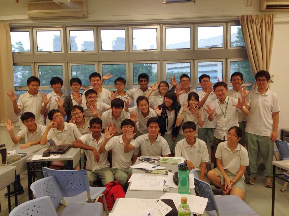 Welcome all!: Farewell to NUS High School of Math and Science