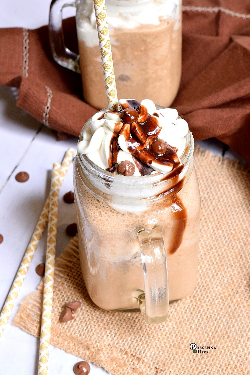 Banana Chocolate Frappe | Savory Bites Recipes - A Food Blog with Quick ...