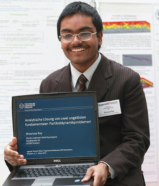 Shouryya Ray 16 Year Old Indian Boy Solves 350 Years Old Math Shouryya Ray 16 Year Old Indian Boy Solves 350 Years Old Math