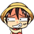 one piece luffy ~ emoticons , emoji