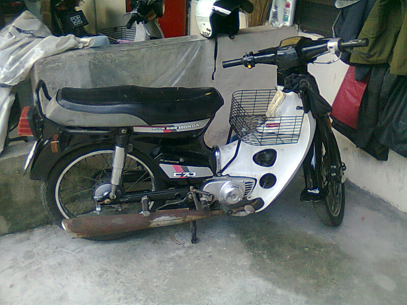 HANG HABAQ MAI SAT...: GBO - MOTOR HONDA C70 UNTUK DIJUAL