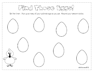 Bunnies, chicks and eggs...oh my! {freebie} | Mrs. Albanese's ...