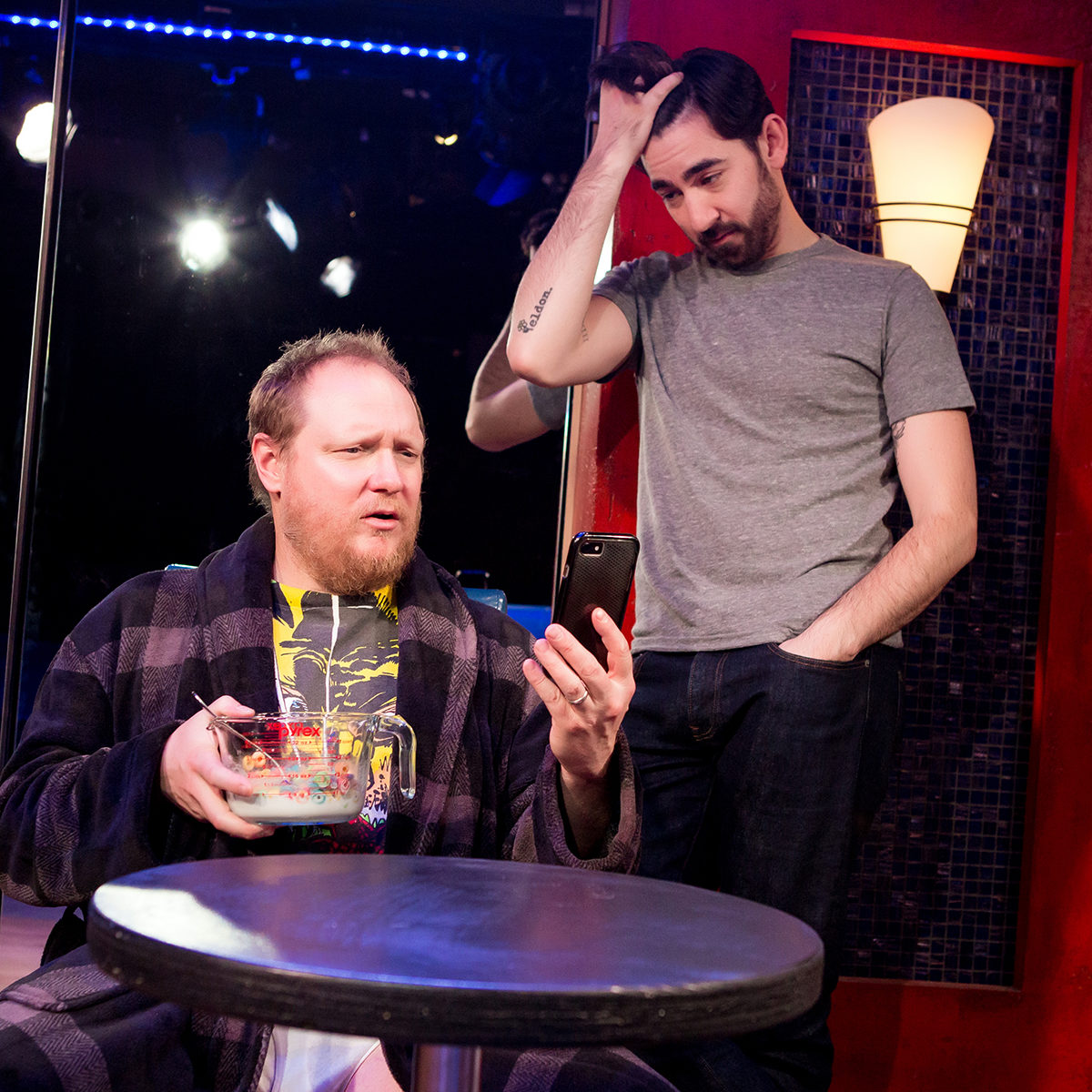 THEATRE'S LEITER SIDE: 114 (2017-2018): Review: HOT MESS (seen November