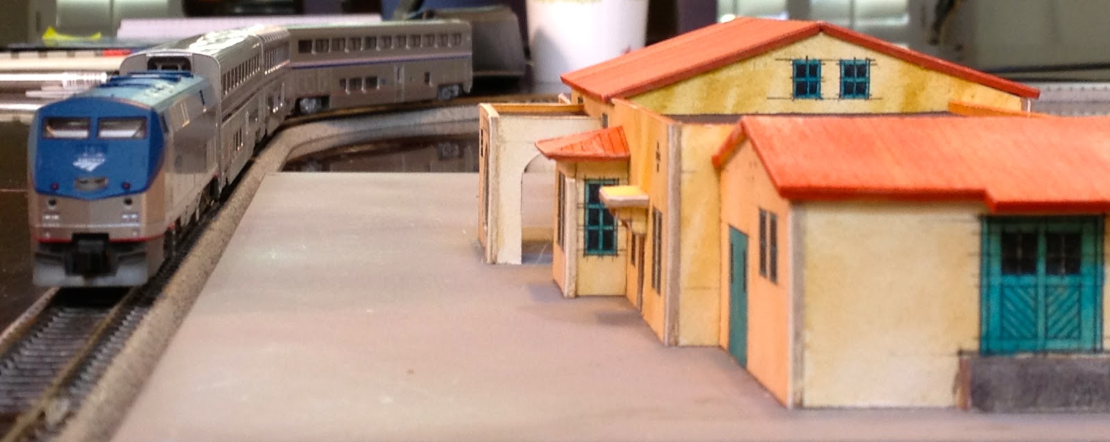 Art and Life: Pasadena Train Station Model - Part 6