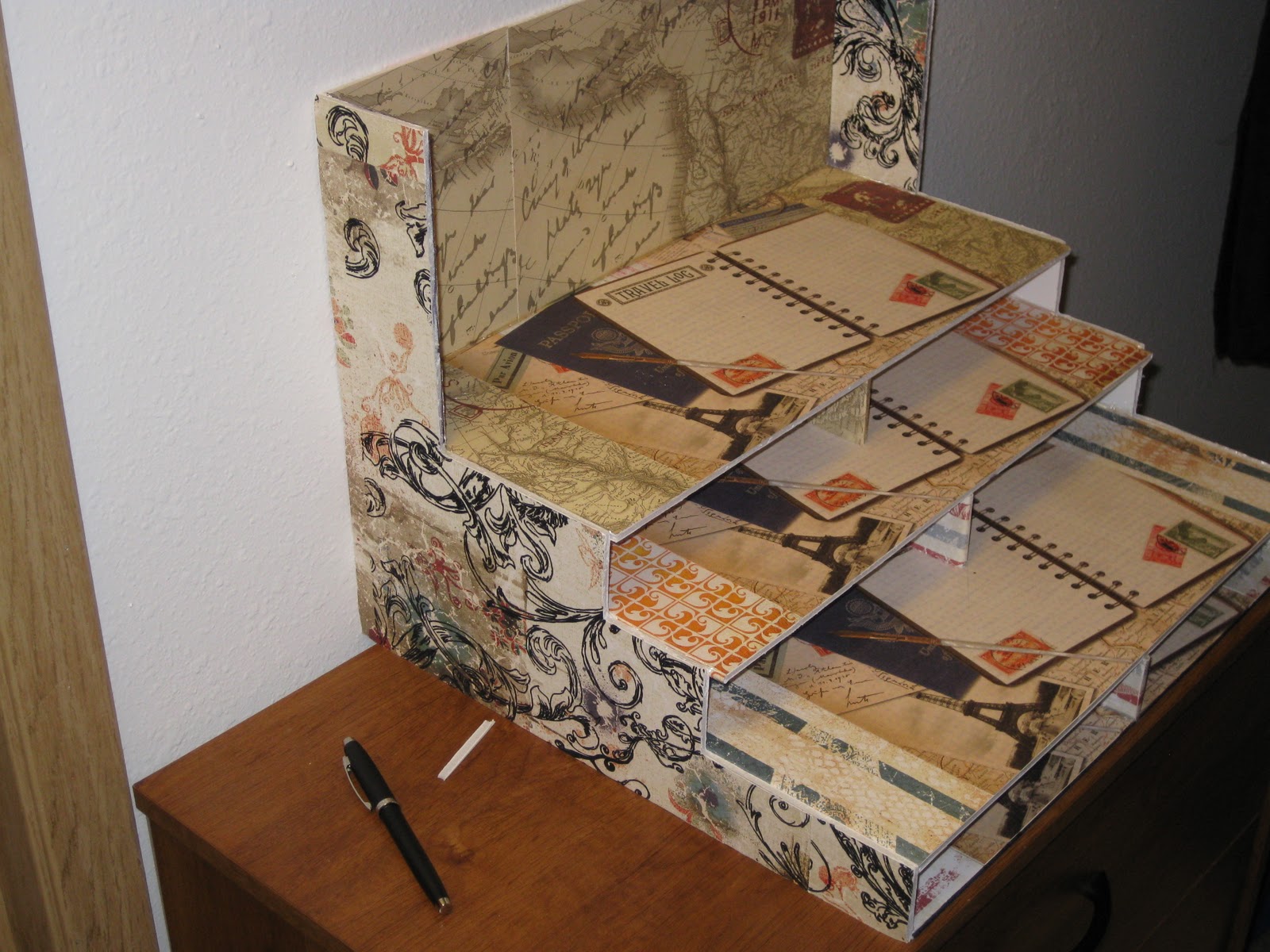 The Original Steven H: Custom Made Desk Organizer