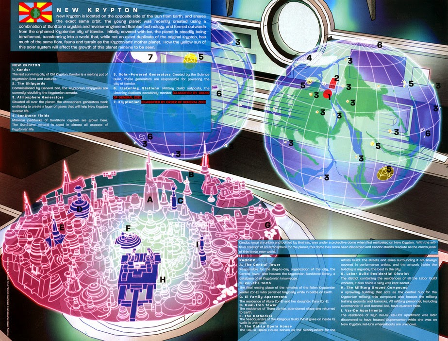 Atlas of the DC Universe Extras: More Places