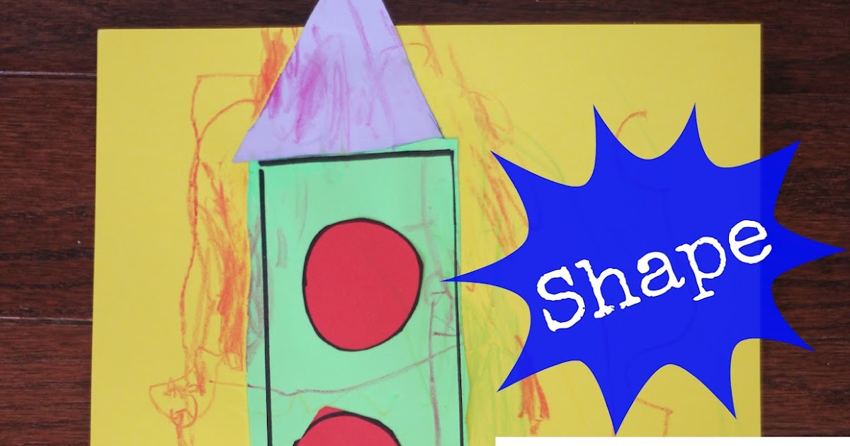Toddler Approved!: Shape Rockets- Back to School Basics