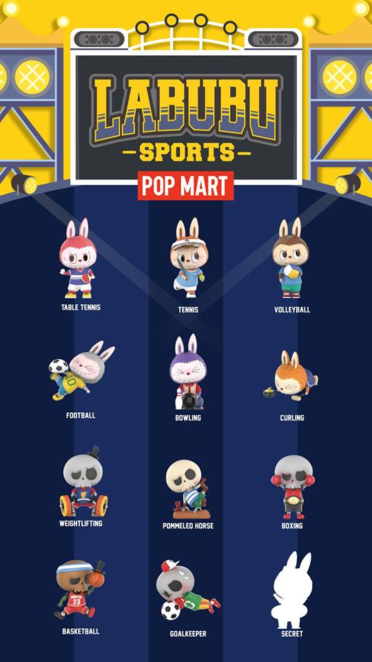 Introducing LABUBU SPORT by Kasing Lung x POPMART