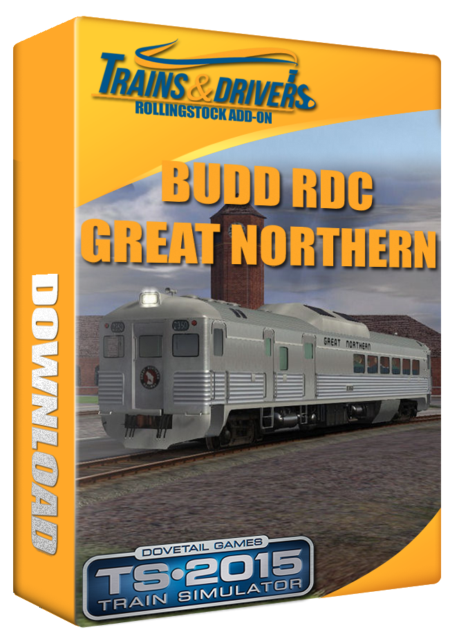 Virtual New Haven RR: Great Northern Budd RDC Now Available